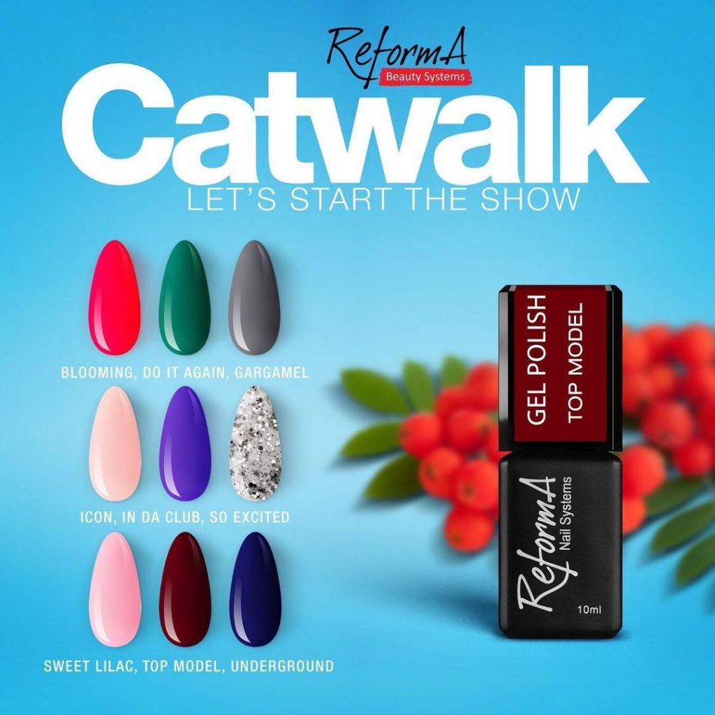REFORMA CATWALK KOLEKCIJA TRAJNIH LAKOVA - Arty Nails