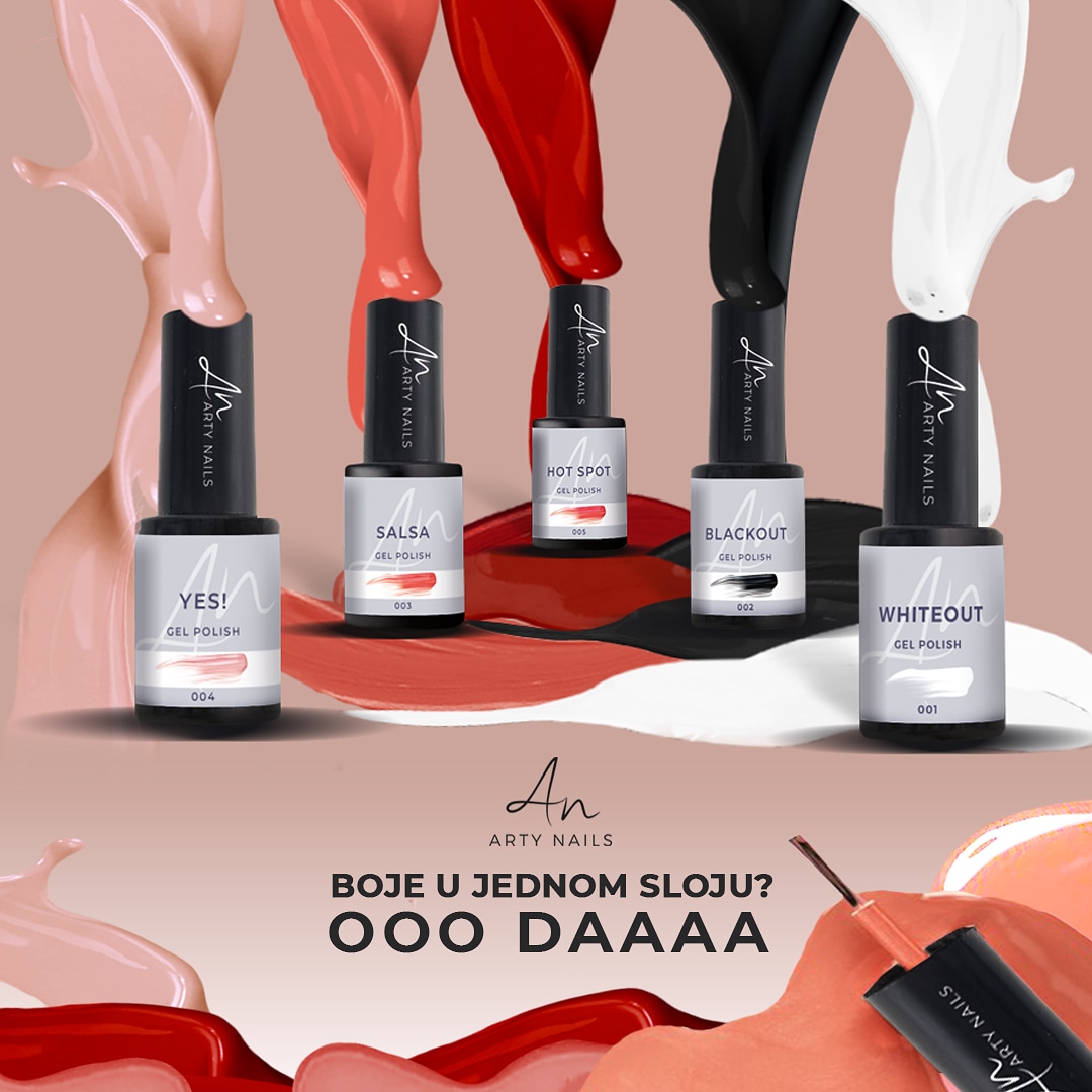 Arty Nails trajni lakovi step by step - Arty Nails
