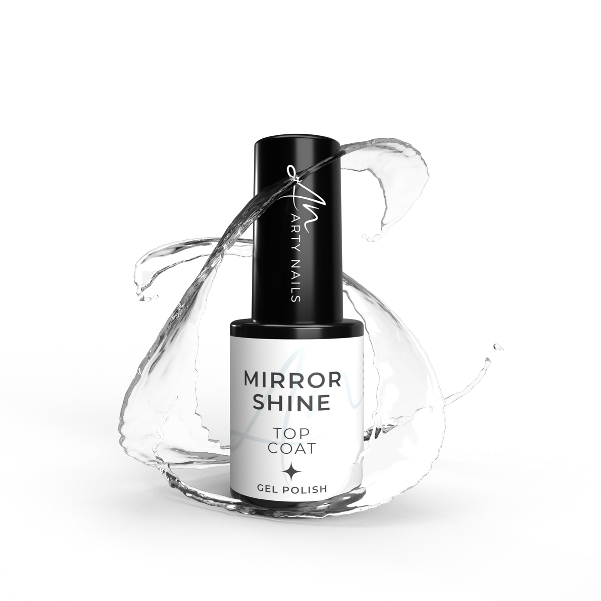 ARTY NAILS MIRROR SHINE TOP COAT 10 ml (Hema, Di-Hema, TPO free) - Arty ...